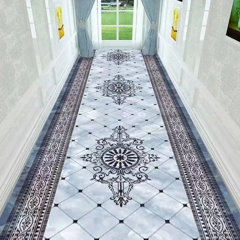 Home Palace Corridor Carpet European Luxury Style Porch Mat Hotel ...