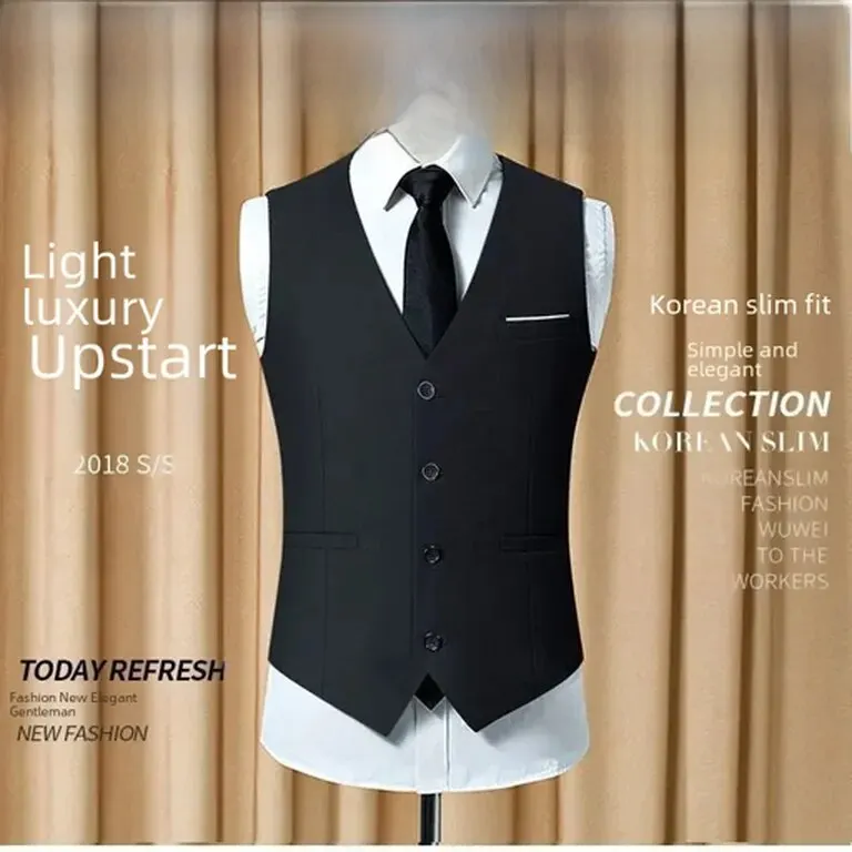 Spring-Autumn-Fashionable-Men-s-Slim-Fit-Vest-Trendy-Shoulder-Vest ...