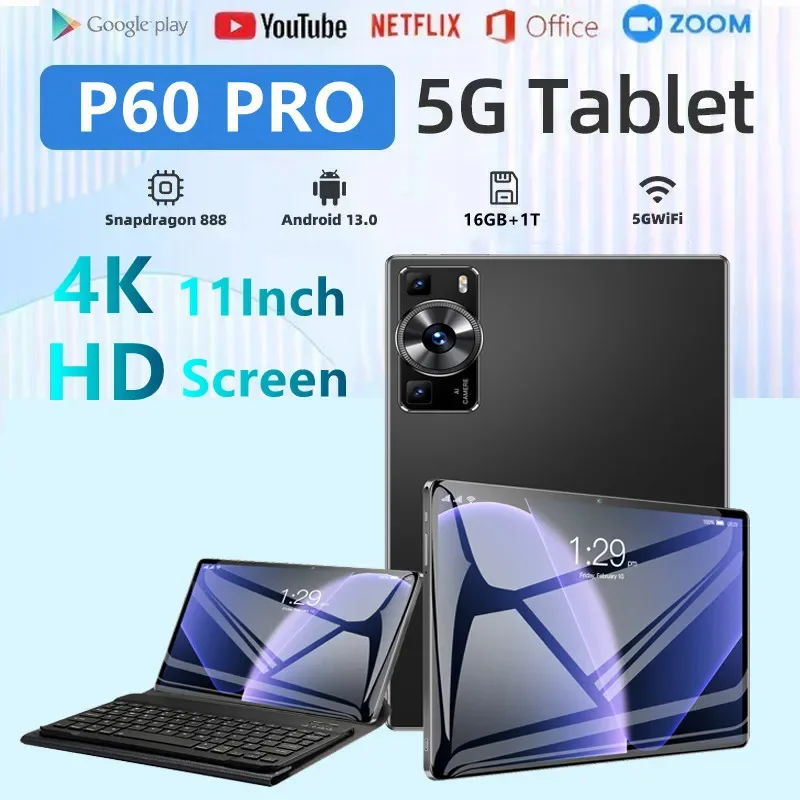 2024-Global-Version-NEW-Original-P60-Pro-Tablet-Android-13-16GB-1TB-11 ...