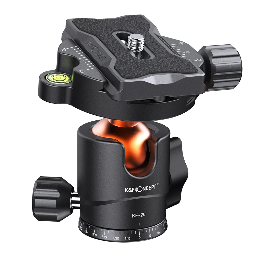 K-F-CONCEPT-KF-25-Ballhead-Tripod-Mount-Adapter-with-Quick-Release ...
