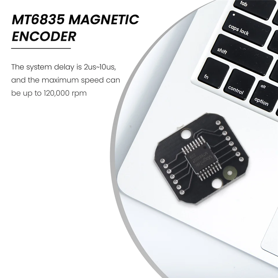 High Resolution Motor Sensor MT6835 Magnetic Encoder Module - 21BIT ...