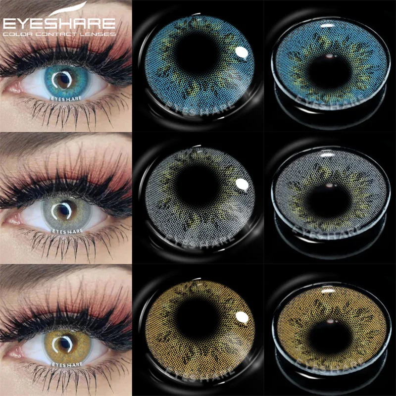 Eye Lens Colours For Girls