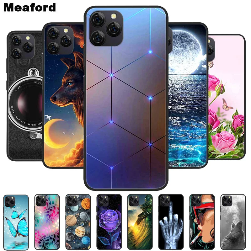 For-Blackview-A95-Case-Shockproof-Soft-silicone-TPU-Back-Cover-For ...