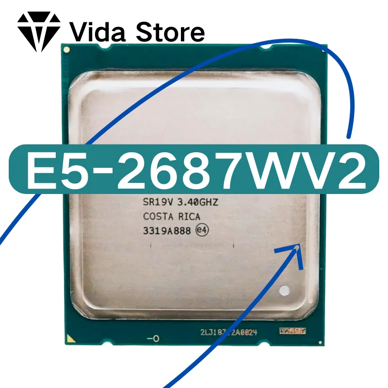 Used-Xeon-E5-2687Wv2-E5-2687Wv2-SR19V-3-40GHz-8-Core-25MB-LGA-2011-E5 ...