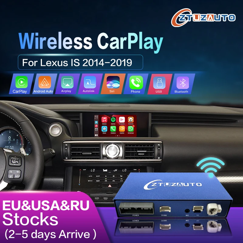 Wireless-CarPlay-for-Lexus-IS-2014-2020-with-Android-Auto-MirrorLink ...