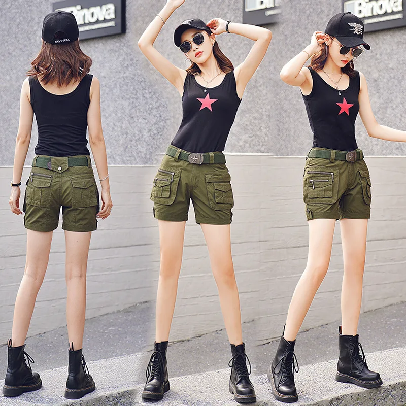 New-Women-Army-Camouflage-Shorts-Women-Casual-Short-Fashion-Small ...