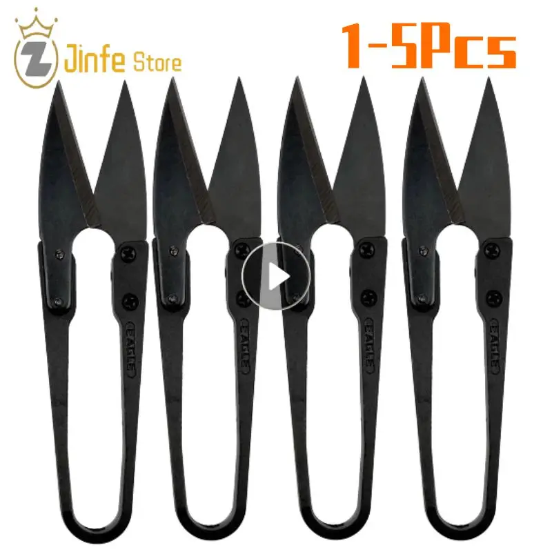 5-4-3-2-1pcs-Sewing-Scissors-U-Sewing-Clipper-Beading-Thread-Cutter ...