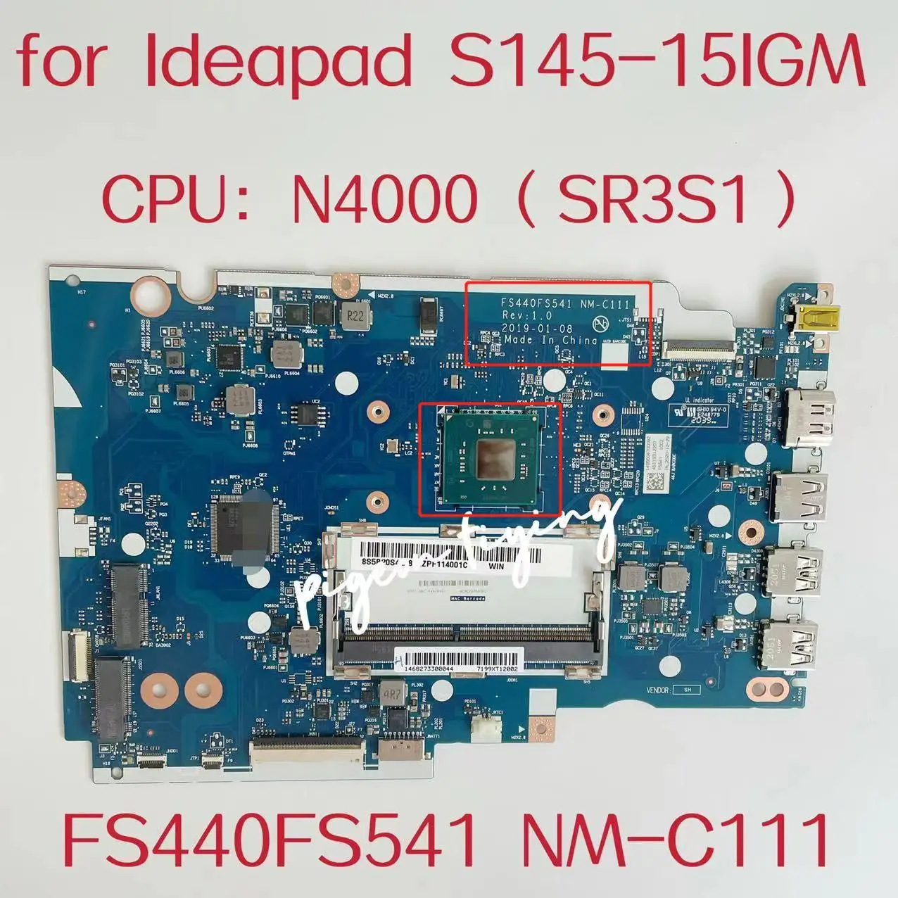 FS440FS541-NM-C111-Mainboard-For-Ideapad-S145-15IGM-Laptop-Motherboard ...