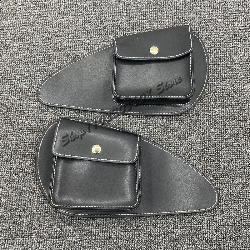 Couro-Fuel-Tank-Protector-Pad-Retro-Cafe-Racer-Storage-Bag-Motocicleta ...
