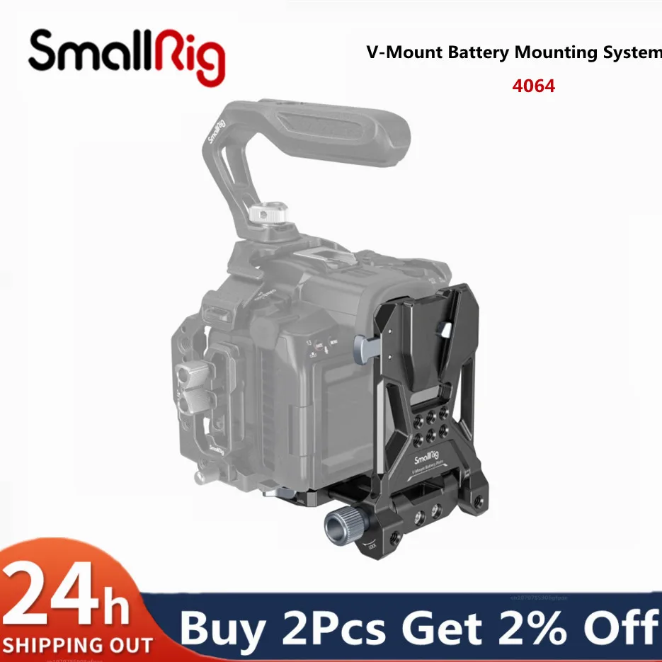 SmallRig Compact V Mount Battery Plate Mounting System for SmallRig ...