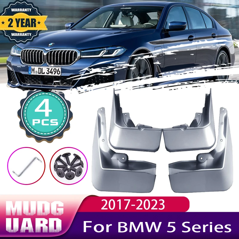 For-BMW-5-Series-2017-2023-G30-2022-2021-Car-Mud-Flaps-Mudguards-Splash ...
