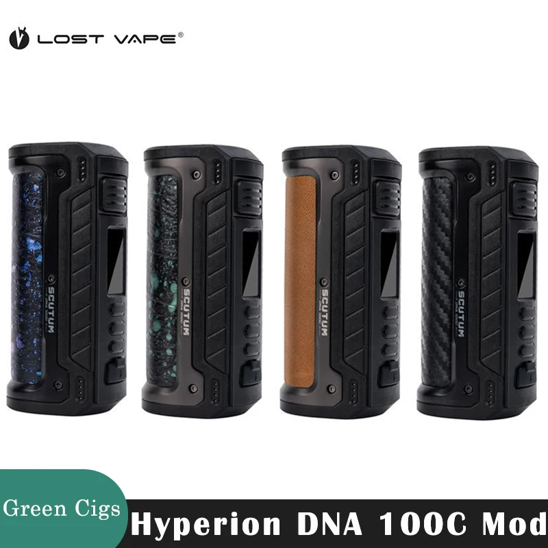 Original Lost Vape Hyperion DNA 100C Mod 업그레이드 가능 100W Vape fit 21700 ...