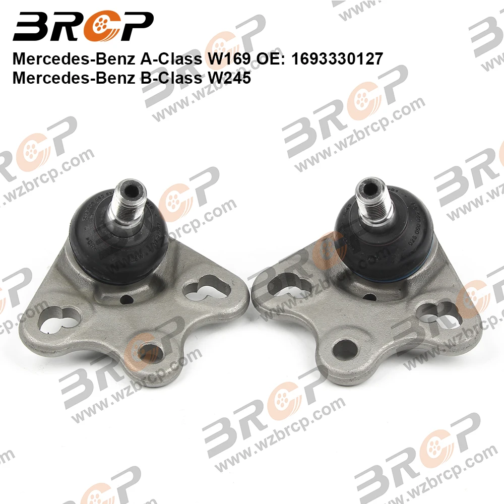 BRCP-Pair-Front-Suspension-Control-Arm-Ball-Joint-For-Mercedes-Benz-A-B ...