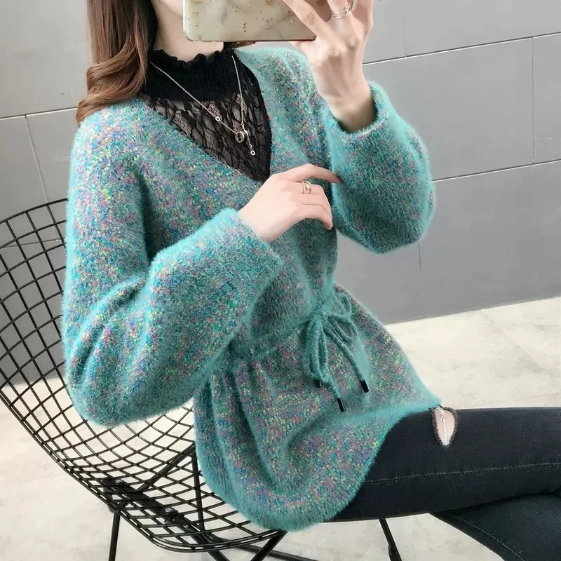 Sweter-Bulu-Imitasi-Perempuan-2022-Musim-Gugur-Musim-Dingin-Baru-Ukuran ...