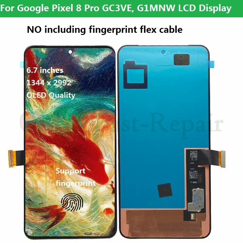 OLED-Quality-for-Google-Pixel-8-Pro-lcd-display-with-touch-screen ...