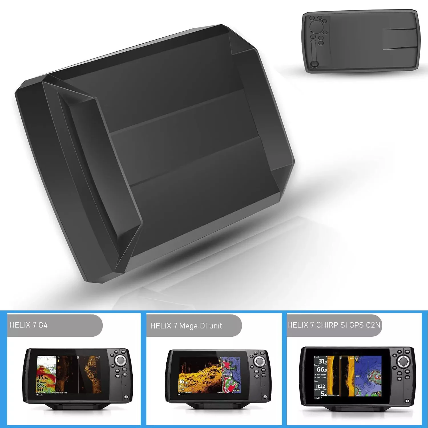 TM 780044-1 UC H7 R2 Helix 7 Unit Cover Silicone Replace for Humminbird ...