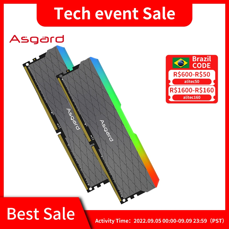 Asgard Ddr4 Ram Rgb Ram Pc W2 Series Ram 16gb 32gb 3200mhz Rgb Dimm ...