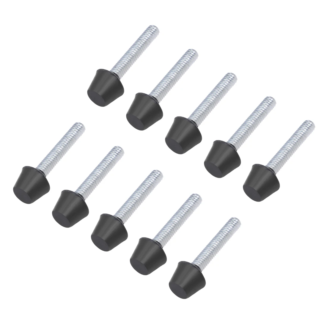 10Pcs-Toggle-Clamp-Foot-Rubber-Head-Carbon-Steel-M4x25mm-M6x56mm ...