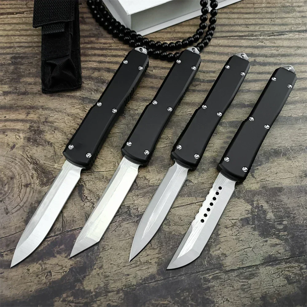 AU-TO-Assist-Quick-Open-Fixed-Blade-D2-Blade-Aluminum-Handle-EDC ...