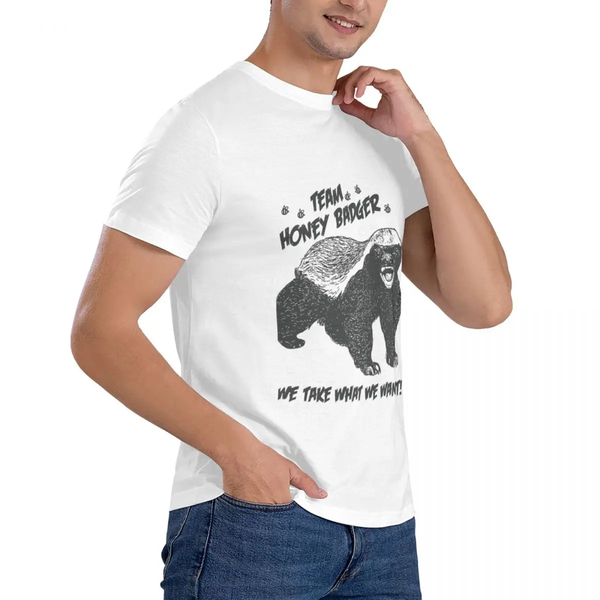 Team Honey Badger T Shirt