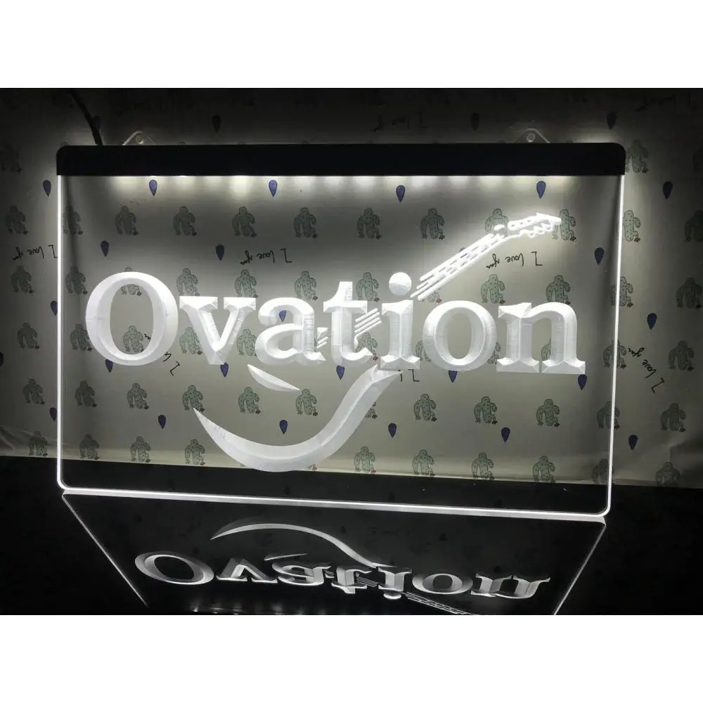 Ovation-Guitars-Acoustic-Music-LED-Neon-Sign-3D-Carving-Wall-Art-for ...