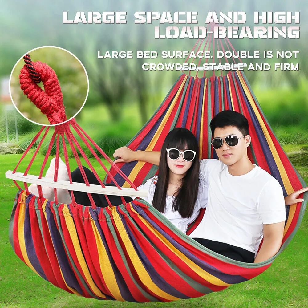 250*150CM Adult Hammock Garden Swing Indoor Portable Outdoor Camping ...
