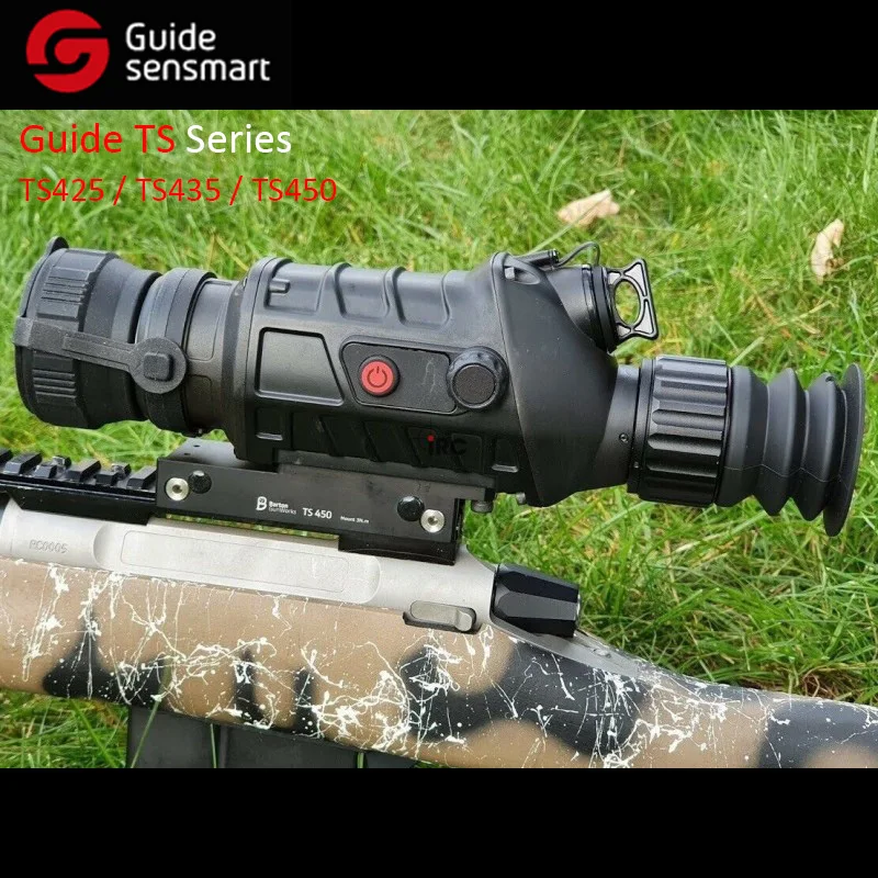 가이드 TS 시리즈 TS425 TS435 TS450 열 스코프 384x288 AMOLED 디스플레이, 25mm/35mm/50 ...