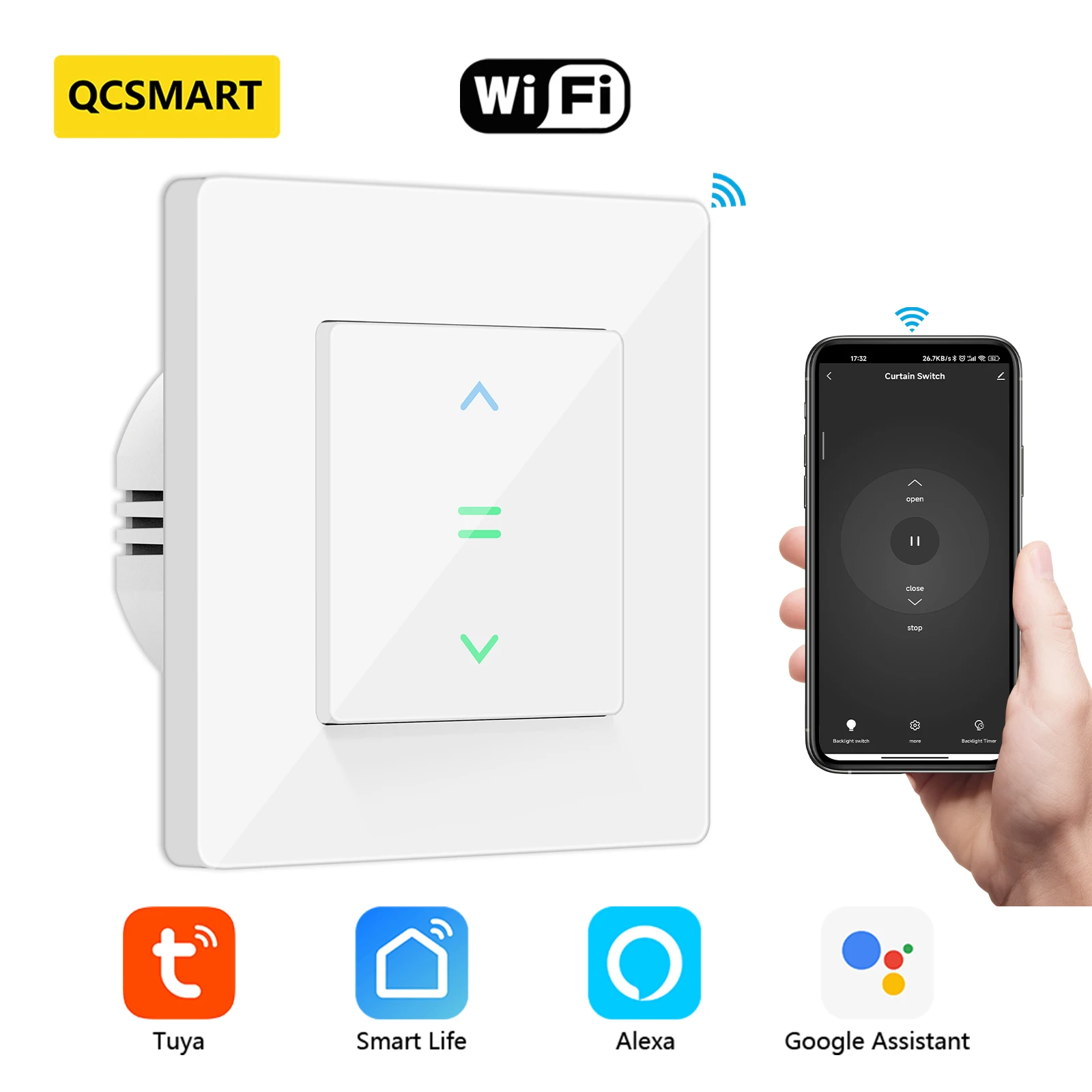 QCSMART-Tuya-Smart-Life-Curtain-Motorized-Roller-Shutter-Switch-86-86 ...