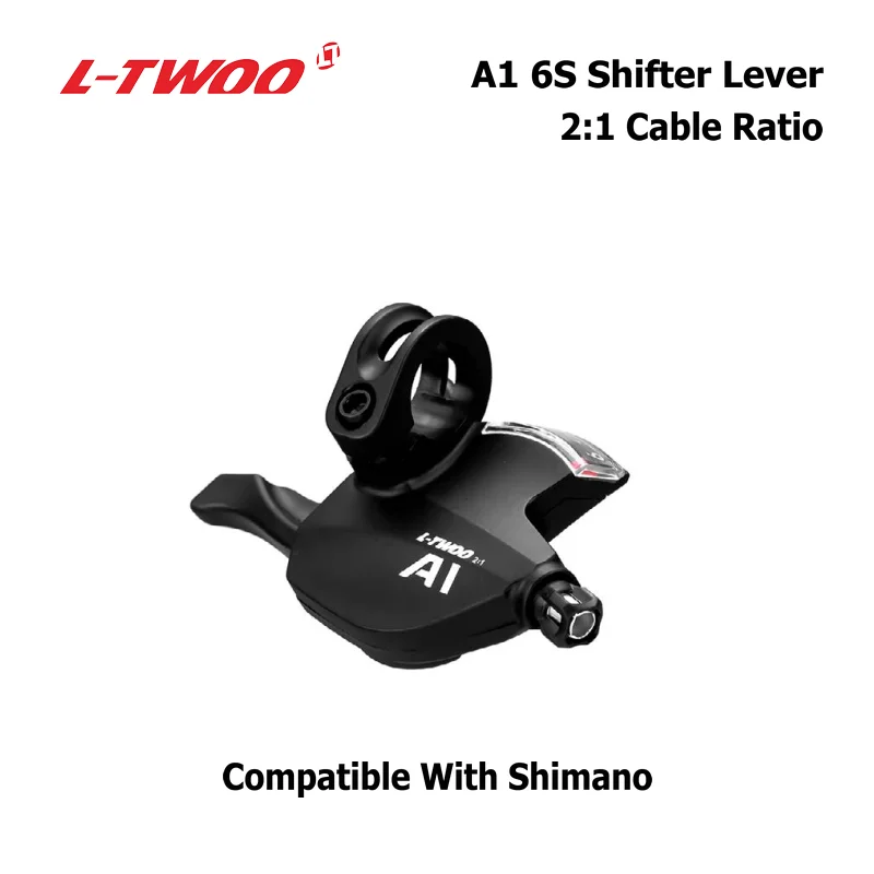 LTWOO A1 6s shifter lever 6v trigger shifter 1X6 derailleur SL-V4006-6W ...