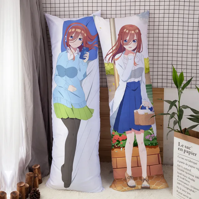 Japanese Anime The Quintessential Quintuplets Nakano Miku Dakimakura ...