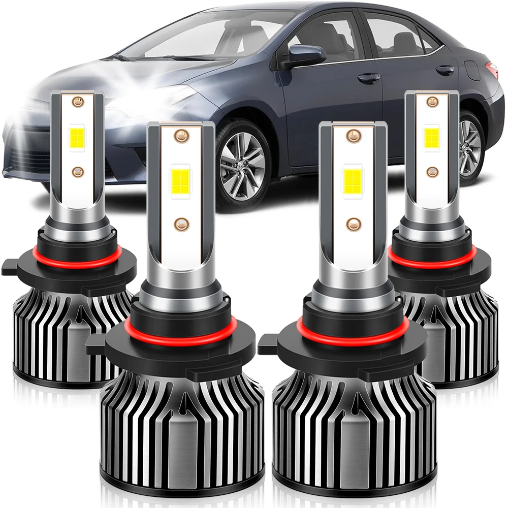 Faros-LED-para-Toyota-Corolla-2001-2013-bombillas-antiniebla-Combo-haz ...