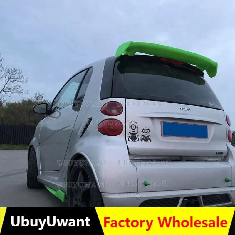 ABS Plastic Unpainted Rear Trunk Wing Rear Lip Spoiler For Merced Benz ...