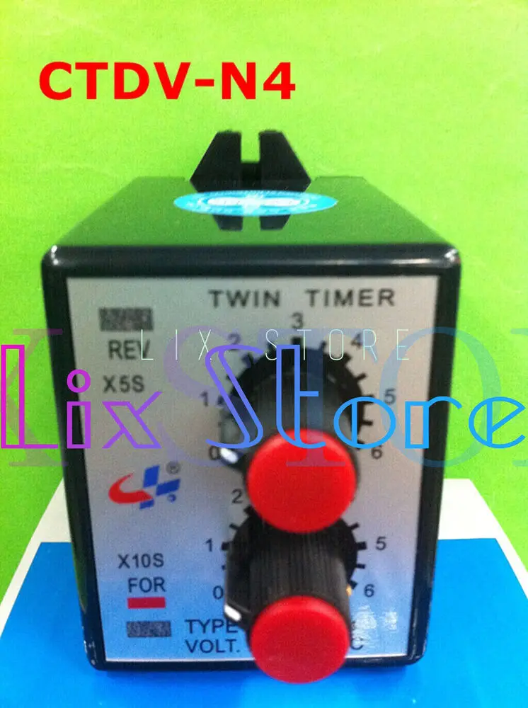 1PC CTDV-N4 CKG adjustable time relay, motor forward and reverse with pause