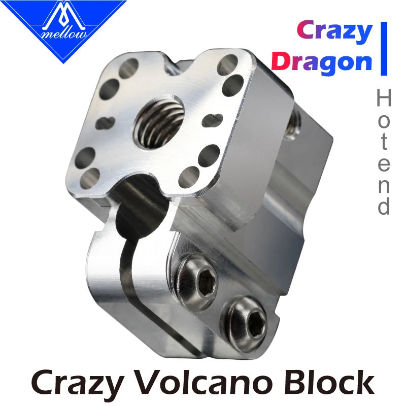 Mellow-NF-Crazy-Volcano-Heater-Block-Copper-Aluminum-For-3D-Printer-NF ...