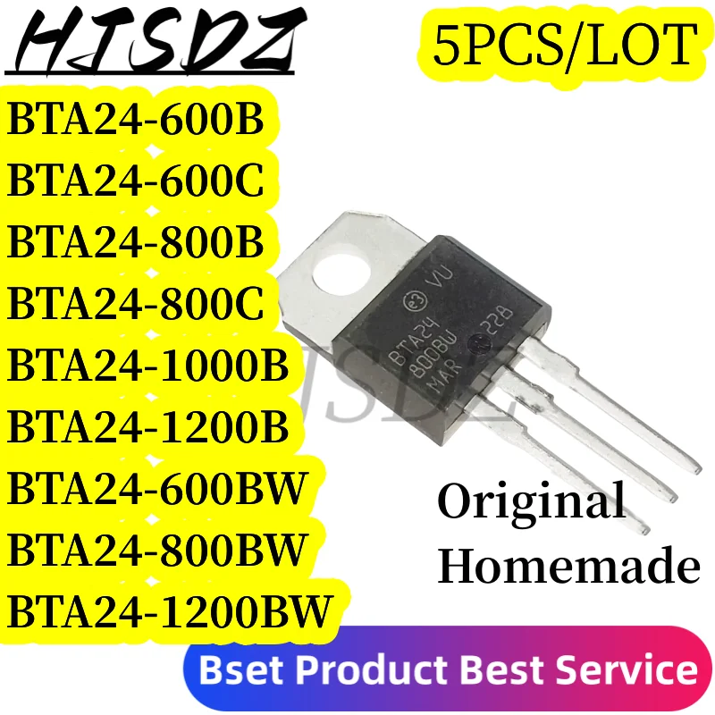 5PCS-Nuevo-Original-Homemade-BTA24-600B-600C-BTA24-800B-800C-BTA24 ...