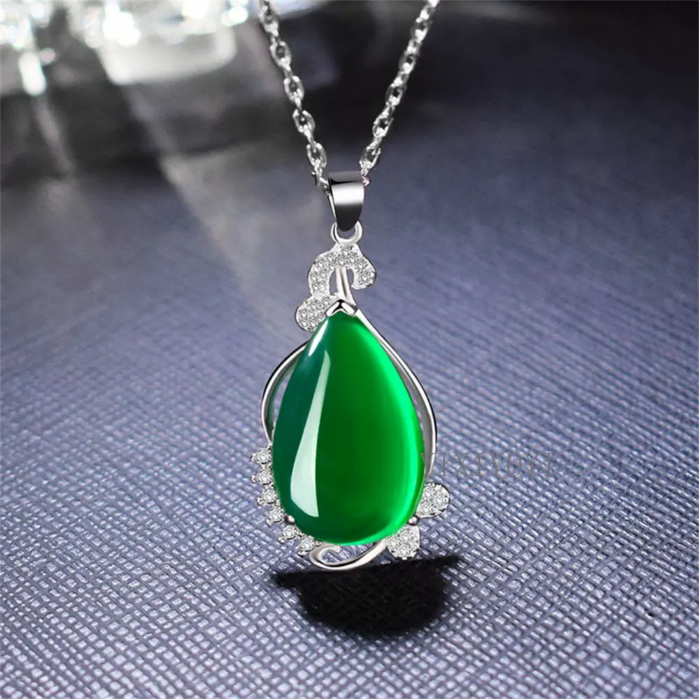 Green Amulet Necklace