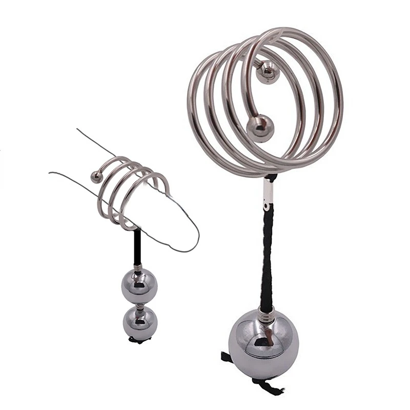 Men-304-Metal-Gravity-Round-Rings-Boxers-Chasity-Cage-Accessories ...