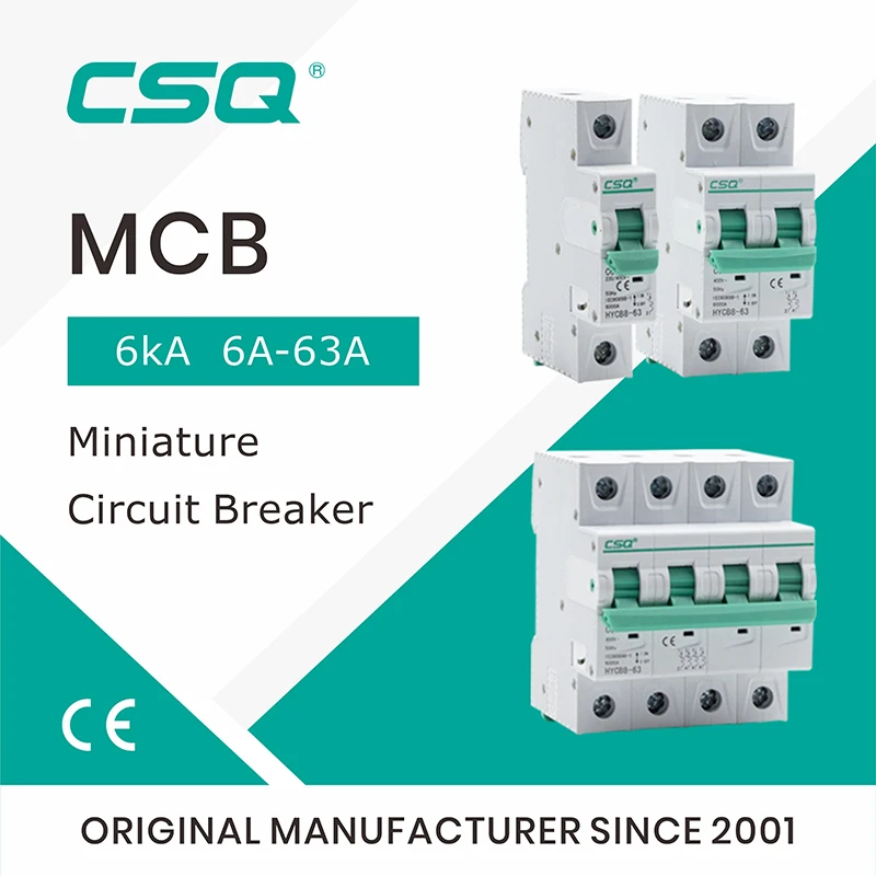 CSQ-MCB-6A-10A-16A-20A-25A-32A-40A-50A-63A-High-Breaking-Capacity ...