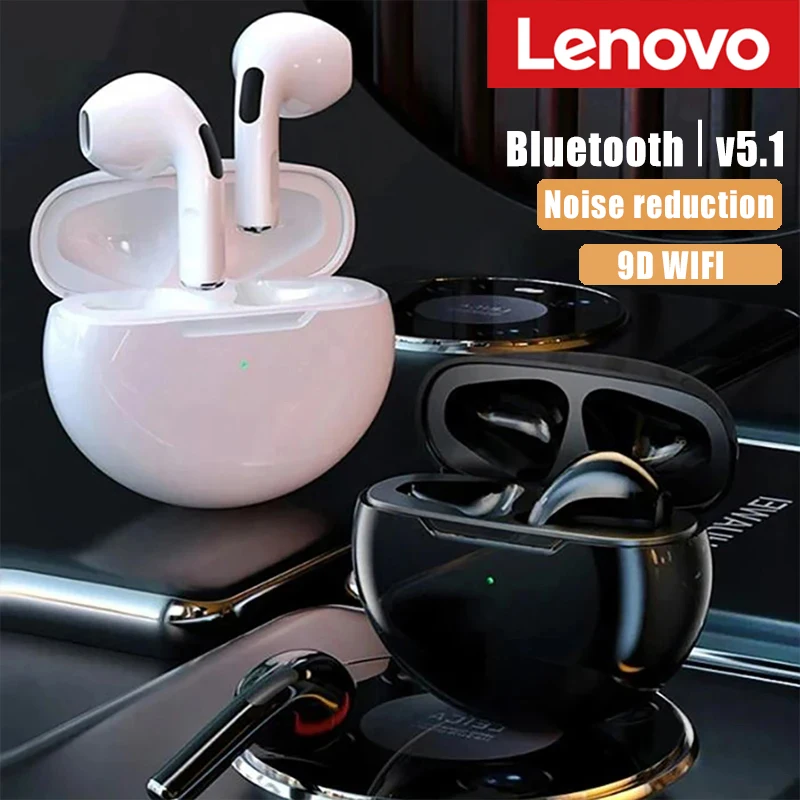 Lenovo-Original-Pro6-Wireless-Bluetooth-Headset-TWS-5-1-Intelligent ...