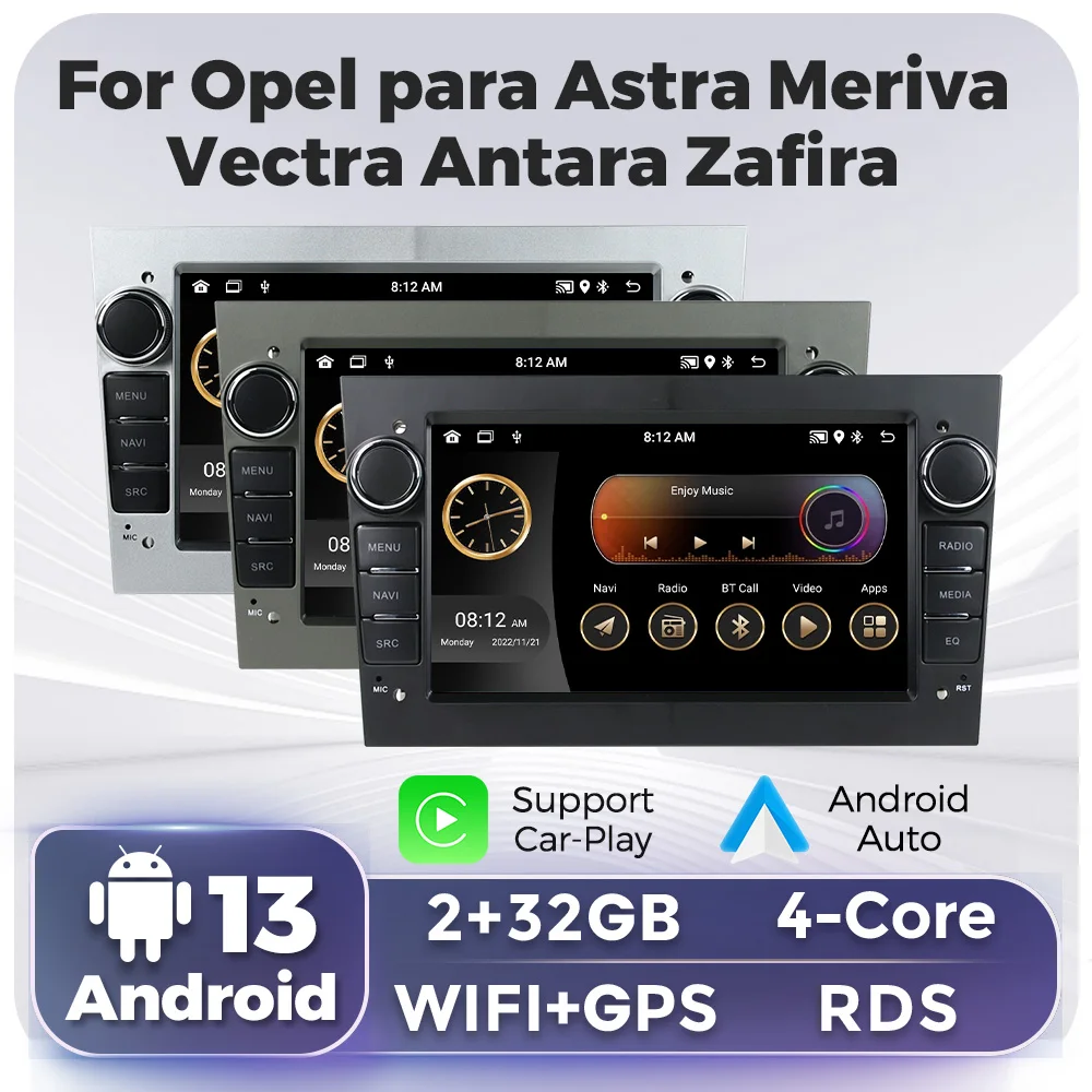 Car-Radio-For-Opel-Astra-H-J-Vectra-Vauxhall-Antara-Zafira-Corsa-C-D ...