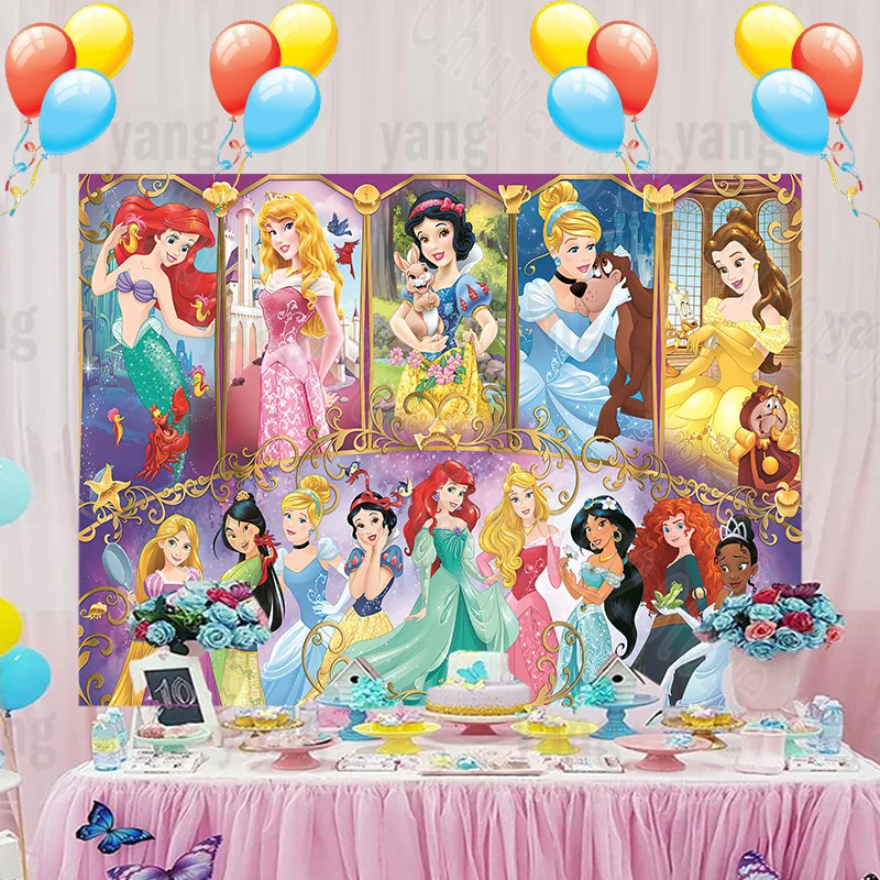 Happy Birthday Disney Princess Card