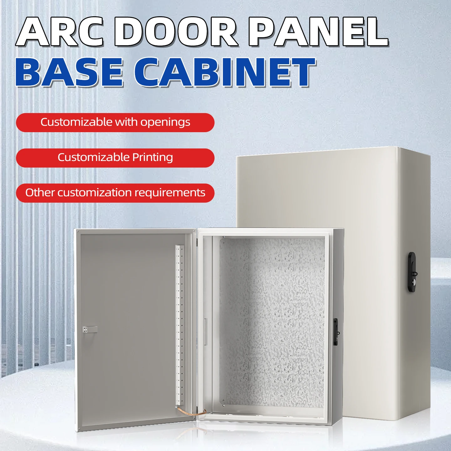 Eye-Catching Arc-Panel Design Distribution Cabinets - Sleek Modern ...