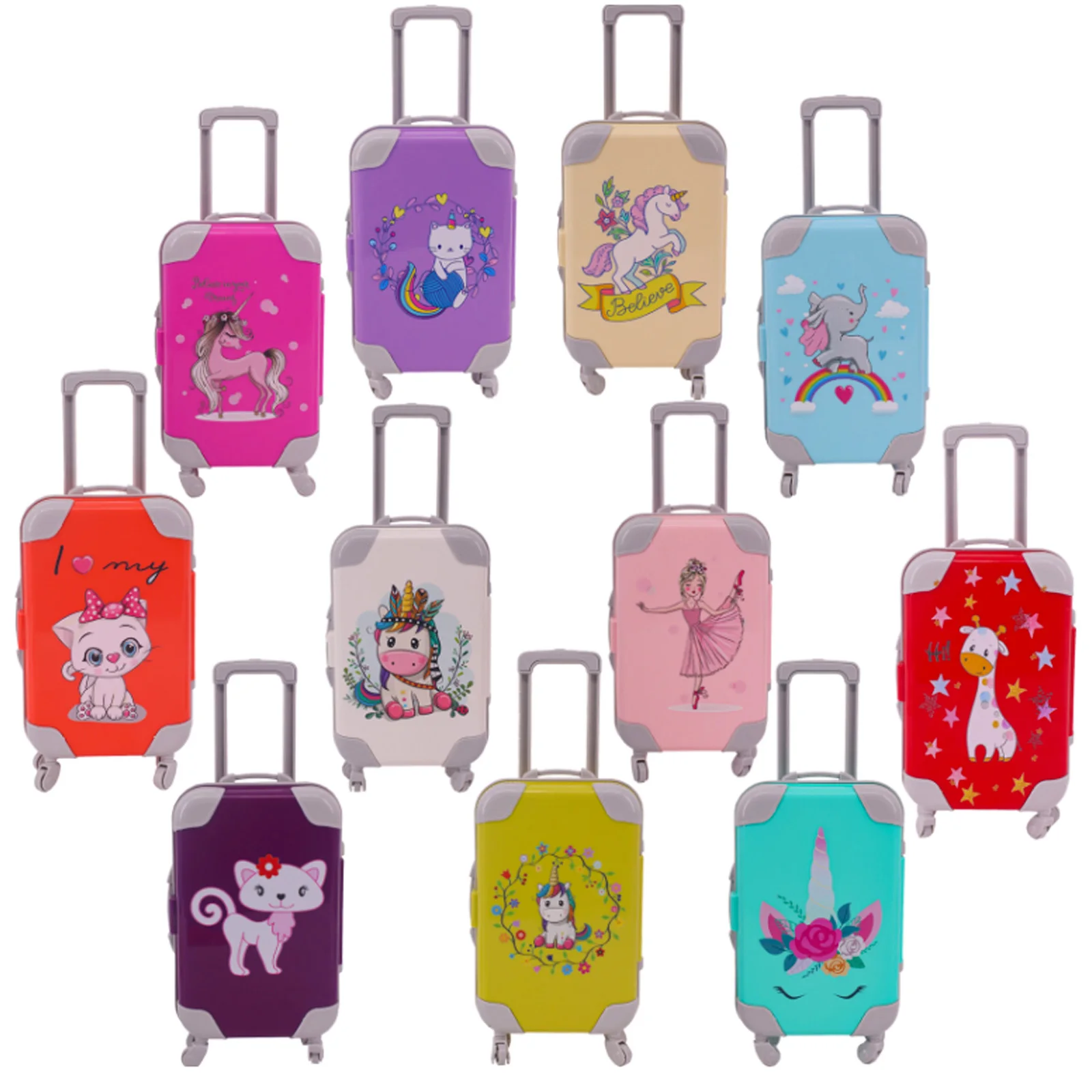 Doll-Clothes-Luggage-Suitcase-For-18-Inch-American-of-Girl-s-43Cm-Baby ...