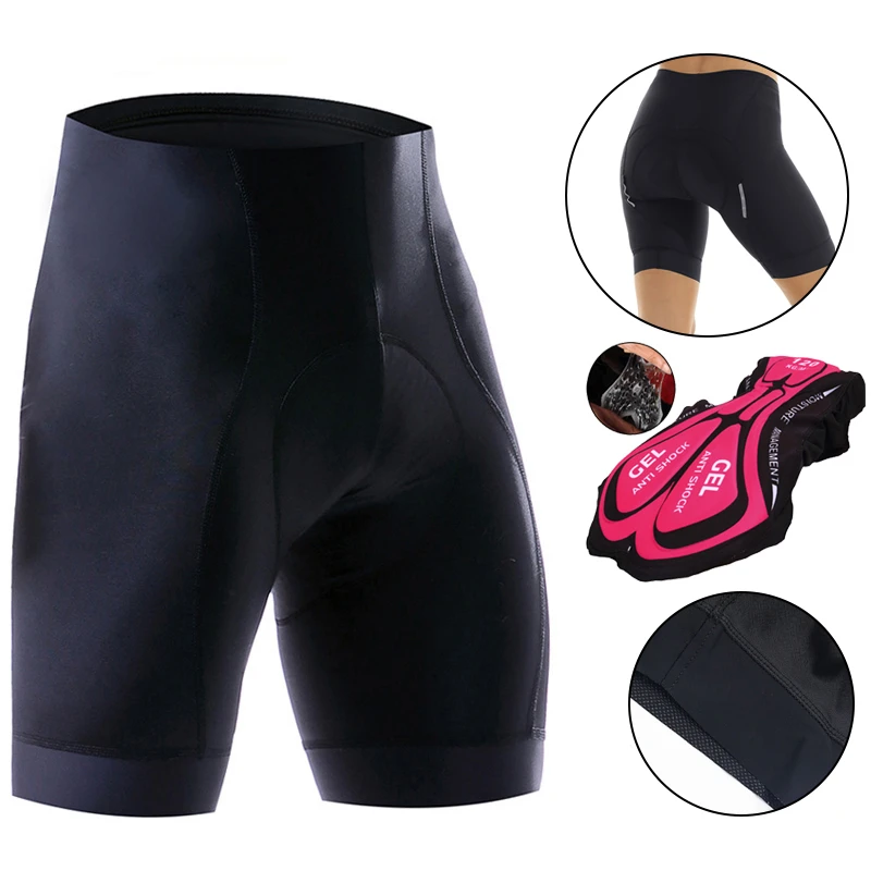 X-tiger Women Cycling Shorts Coolmax 5d Gel Padded Mountain Bike Short ...