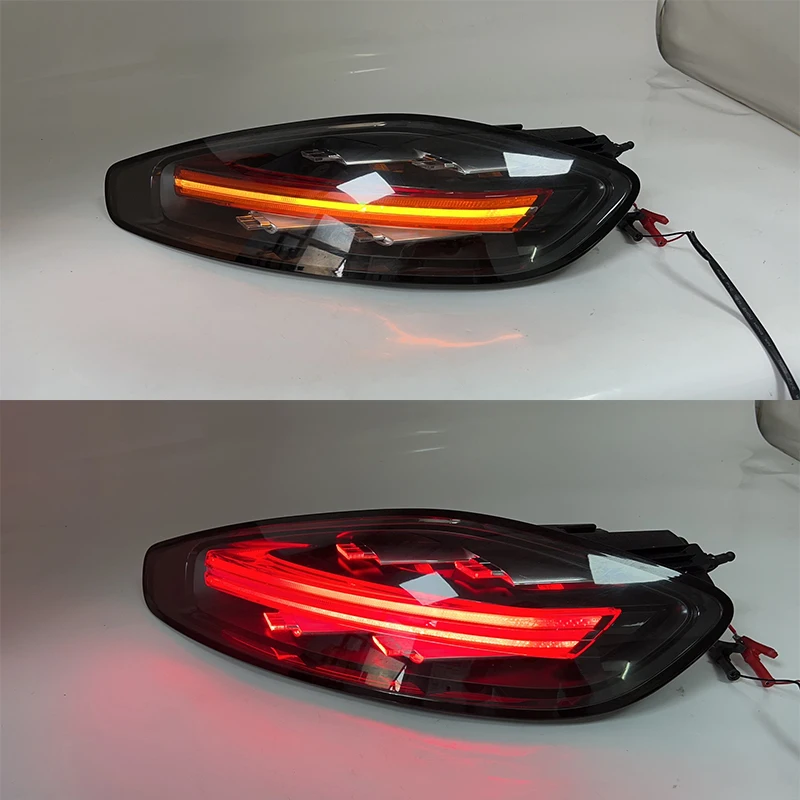 LED-Taillights-For-Porsche-718-2013-2019-black-Rear-Taillight-Turn ...