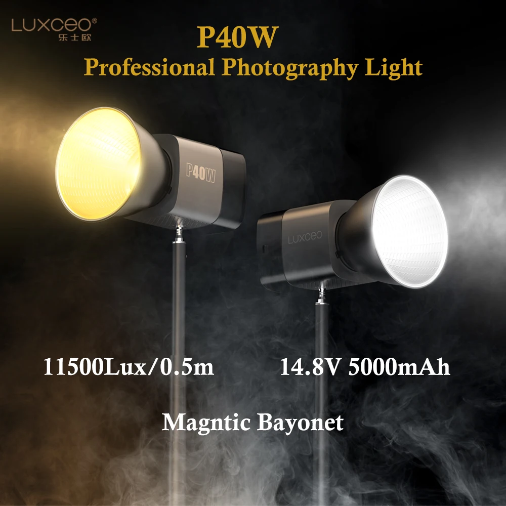 LUXCEO-Luz-de-v-deo-LED-40W-COB-bicolor-Luz-de-estudio-fotogr-fico ...