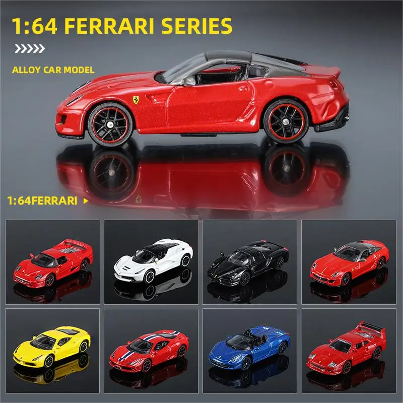 1-64-Ferrari-Serie-Sports-Car-Toy-Laferrari-599-GTO-F50-F40 ...