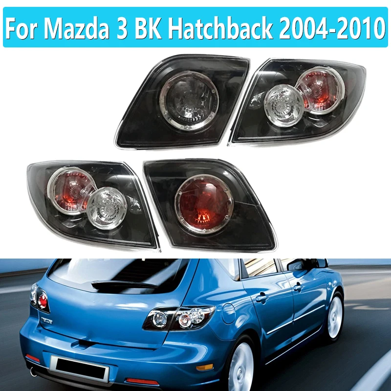 Tail Light Assembly For Mazda 3 BK Hatchback 2004-2010 Rear Turn Signal ...