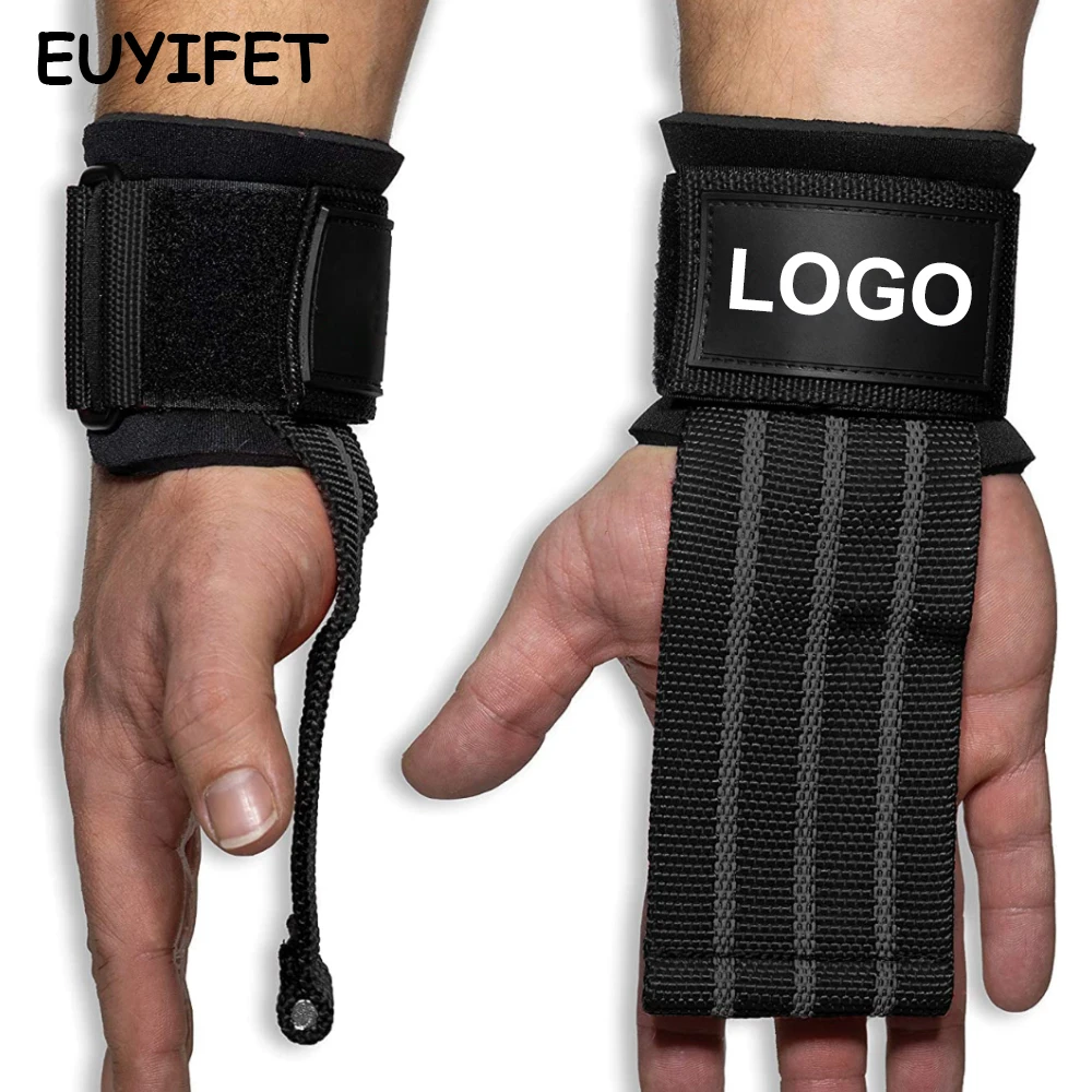 Fitness-Lifting-Wrist-Strap-Brace-Weightlifting-Gloves-Crossfit ...
