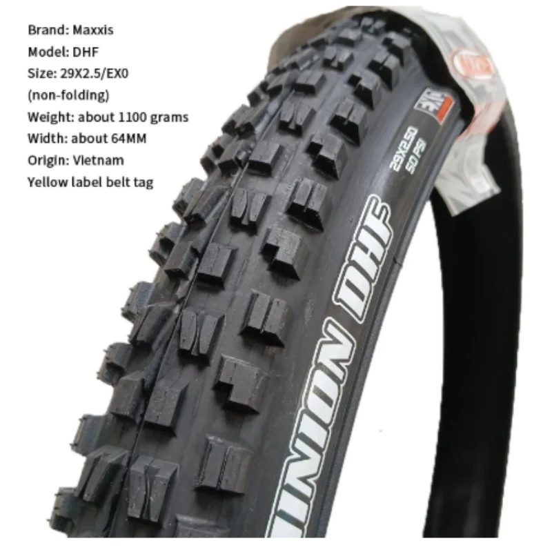 Maxxis Minion Dhf 29x2.5 Exo Cabo Com Um Toque De Banda De Roda Que Equilibra A Velocidade Da ...